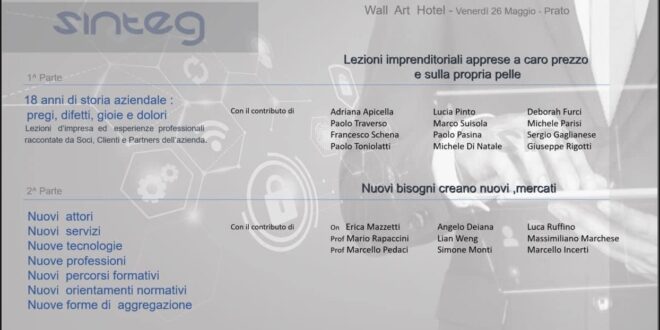 18 SINTEG YEARS - Confassociazioni